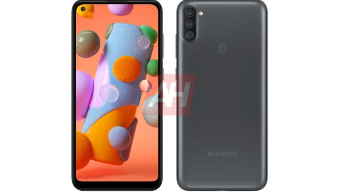 Samsung Galaxy A11 Render Leak Shows Triple Rear Camera Setup, Hole ...