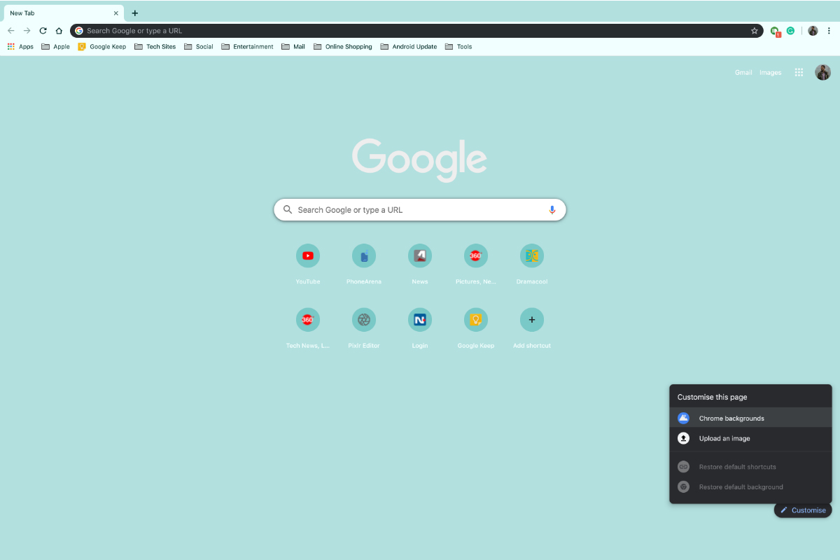 Google Chrome's Next Version Set to Let Users Choose Custom Colour Theme