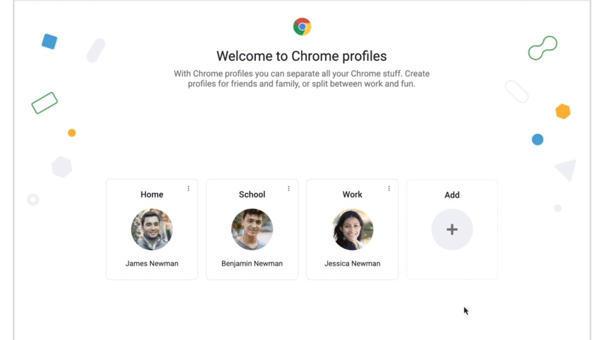 Google Chrome Rolling Out Customisable User Profiles For Easier
