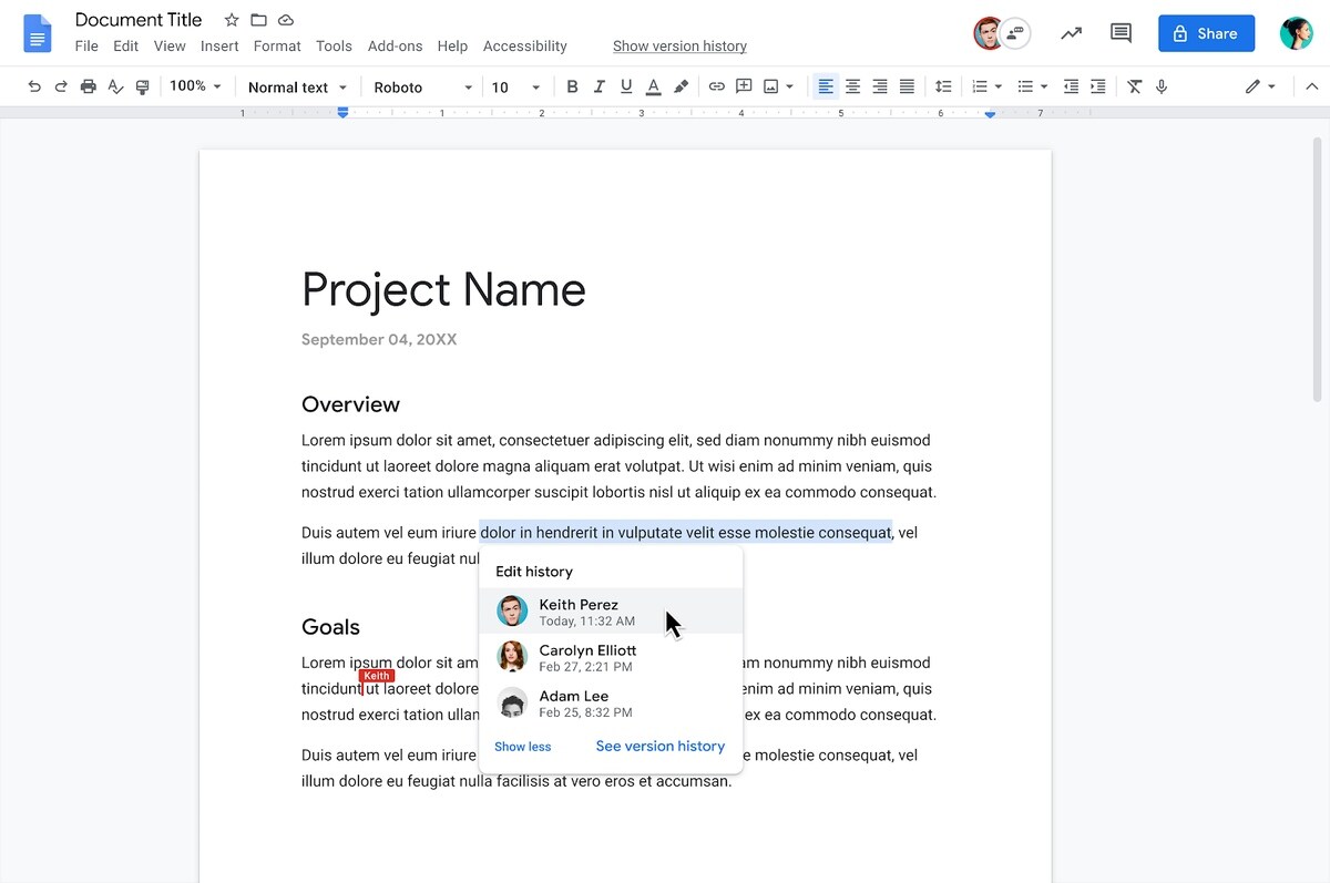 Google Docs Gets New Show Editors Feature To Easily Identify Changes 