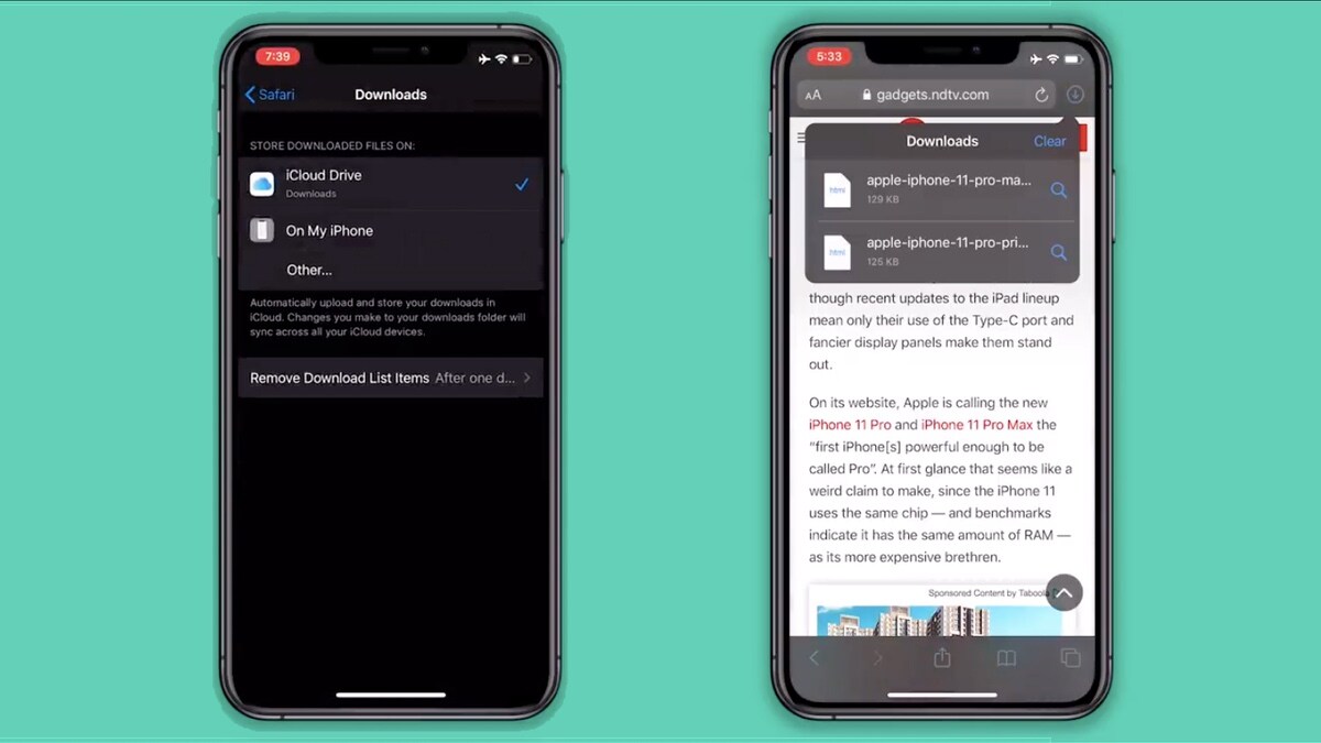 How To Download Files Using Safari On Your IPhone Or IPad Gadgets 360