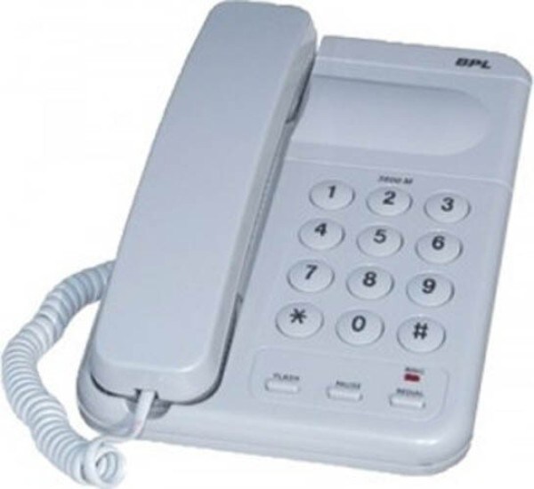 BPL 3600M Corded Landline Phone (White) Price in India, Specifications ...