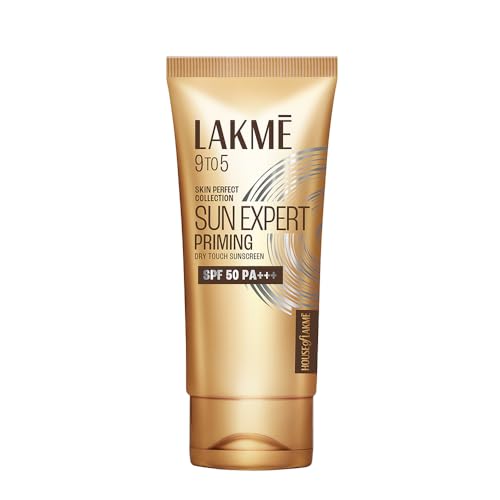 9 TO 5 Lakme Sun Expert Priming SPF 50 PA+++ (50GM) Price in India ...