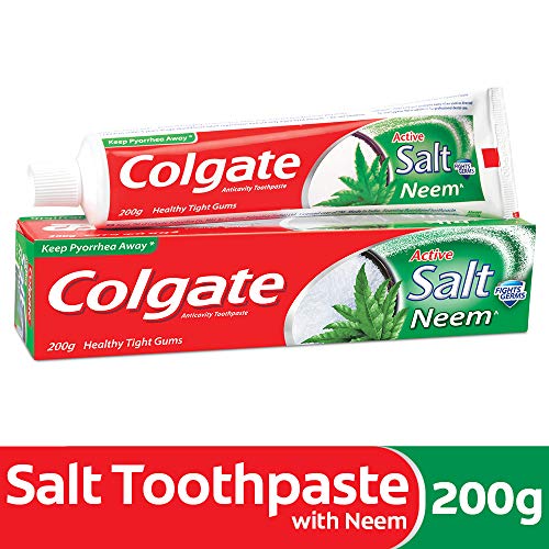 Colgate Active Salt Neem Toothpaste (200GM) Price in India ...