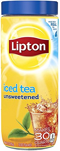 Lipton Black Unsweetened Mix Iced Tea (Pack of 4, 30 Pieces) Price in ...