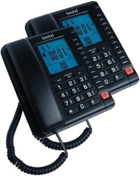 Beetel BTM90 Corded Landline Phone (Black) Price in India ...