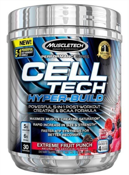 MuscleTech Cell Tech Hyper-Build Dietary Supplements (Fruit Punch ...