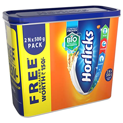 Horlicks Classic Malt (Malt, 500GM, Pack of 2) Price in India ...