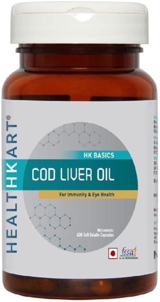 HealthKart COD Liver Oil Capsules (60 PCS) Price in India ...
