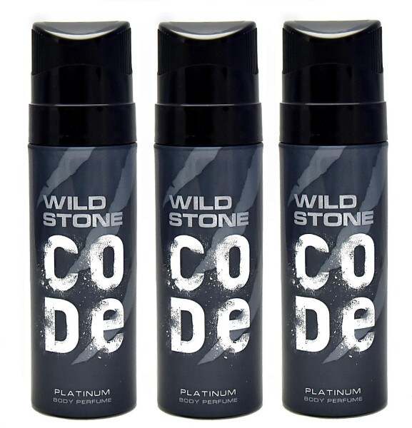 Wild Stone Code Platinum Perfume Body Spray (360ML, Pack of 3) Price in ...
