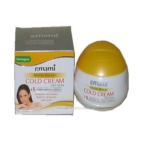 Emami Cold Cream With Herbs And Malai-Kesar (60ML) Price in India ...