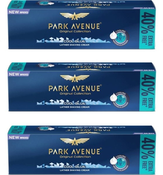 Park Avenue Cool Blue Shaving Cream (84GM, Pack of 3) Price in India ...