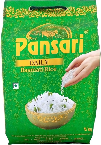Pansari Daily Basmati Rice (5KG) Price in India, Specifications ...