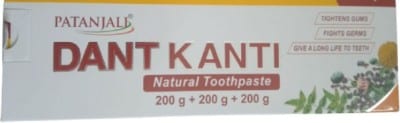 Patanjali Dant Kanti Natural Toothpaste (600GM) Price in India ...