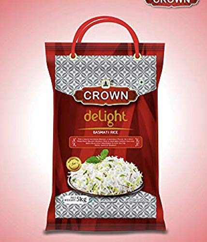 Crown Delight Basmati Rice (5KG) Price in India, Specifications ...