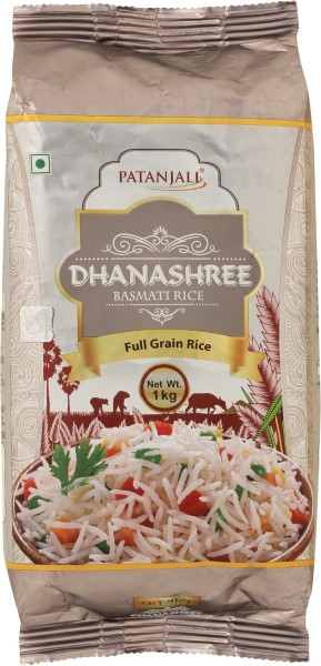 Patanjali Dhanashree Basmati Rice (1KG) Price in India, Specifications ...