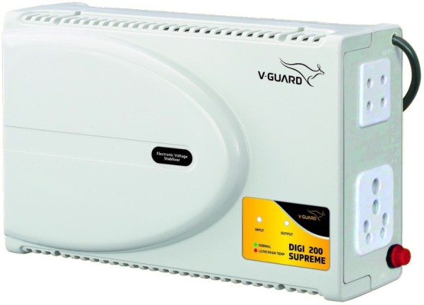 V-Guard Digi 200 Electronic Voltage Stabilizer (Grey) Price in India ...