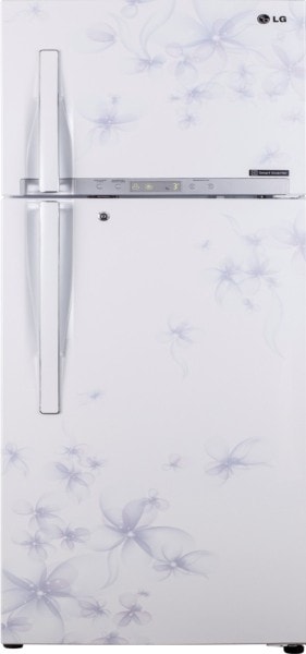 LG 470 L Frost Free Double Door 4 Star Refrigerator (GL T522GDWL) Price ...