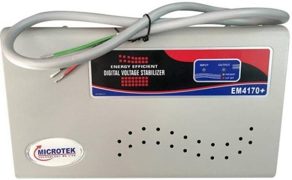 Microtek EM4160 Plus Voltage Stabilizer (Grey) Price in India ...