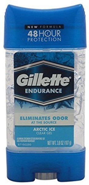 Gillette Endurance Arctic Ice Anti-Perspirant Clear Gel Deodorant ...
