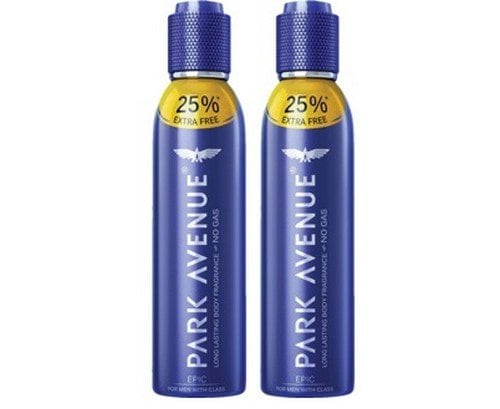 Park Avenue Epic Body Fragrance Deodorant Body Spray (150ML, Pack of 2 ...