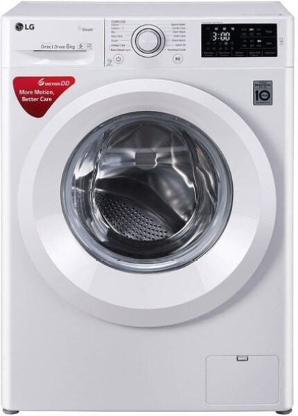 LG 6 kg Fully Automatic Front Load Washing Machine (FHT1006HNW) Online ...