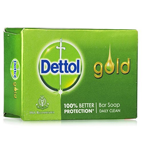 Dettol Gold Daily Clean Anti-Bacterial Bar Soap (65GM, Pack of 3) Price ...
