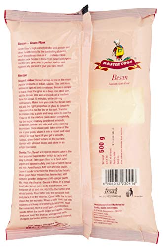 Master Cook Gram Flour Besan (500GM, Pack of 2) Price in India ...