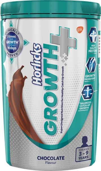 Horlicks Growth+ (Chocolate, 400GM) Price in India, Specifications ...