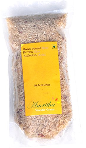 Amritha Wonder Grains Hand Pound Brown Rice (1Kg) Price in India ...