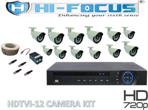 Hi Focus HDCVR4216S/TM12 CCTV Security Camera (16 Channel) Price in ...