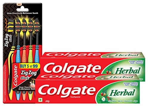 Colgate Herbal Toothpaste (200GM, Pack of 2) Price in India ...