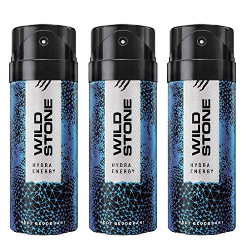 Wild Stone Hydra Energy Deodorant Spray (150ML, Pack of 3) Price in ...