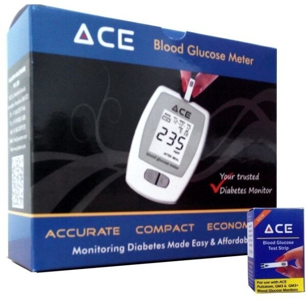 ACE Kit Glucometer (50 Strips, White) Price in India, Specifications ...