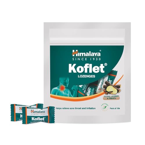 Himalaya Koflet Lozenges Clove Licorice & Trikatu (10 PCS) Price in ...