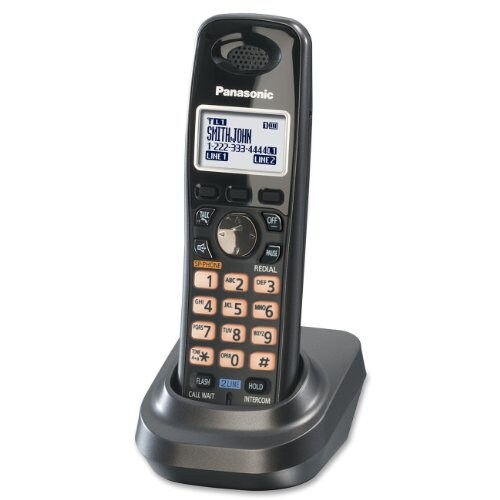 Panasonic KXTGA939T Cordless Landline Phone (Metallic Black) Price in ...