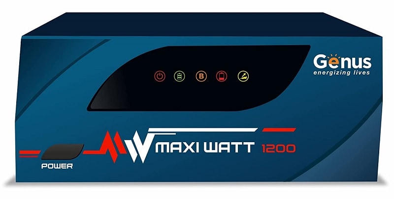 Genus Maxi Watt 1200 Pure Sine Wave Inverter Price in India - Gadgets 360