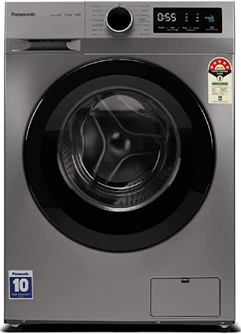 Panasonic 7 kg Fully Automatic Front Load Washing Machine (NA-127MB3L01) Online at Lowest Price ...