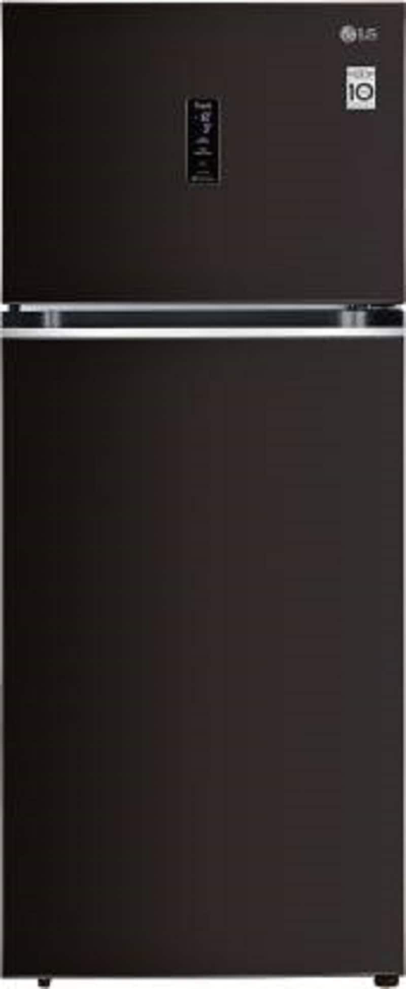 LG 423 L Frost Free Double Door 3 Star Refrigerator (GL T422VRSX) Price ...