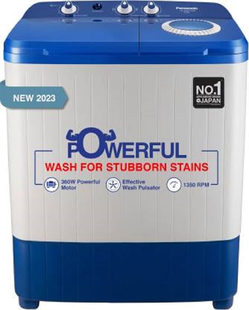 Panasonic 6.5 kg Semi Automatic Top Load Washing Machine (NA-W65L7ARB ...
