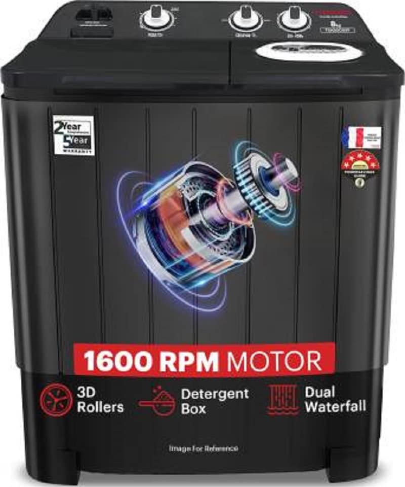 Thomson 8 kg Semi Automatic Top Load Washing Machine (TSA8000SP) Online ...