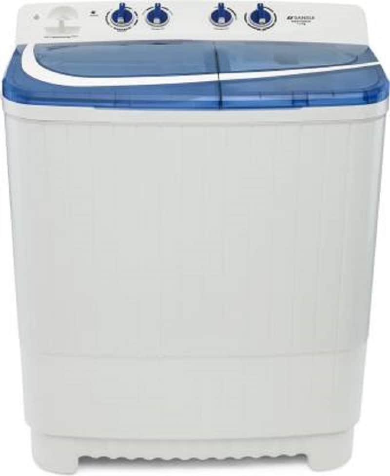Sansui 7.5 kg Semi Automatic Top Load Washing Machine (SISA75GBLW ...