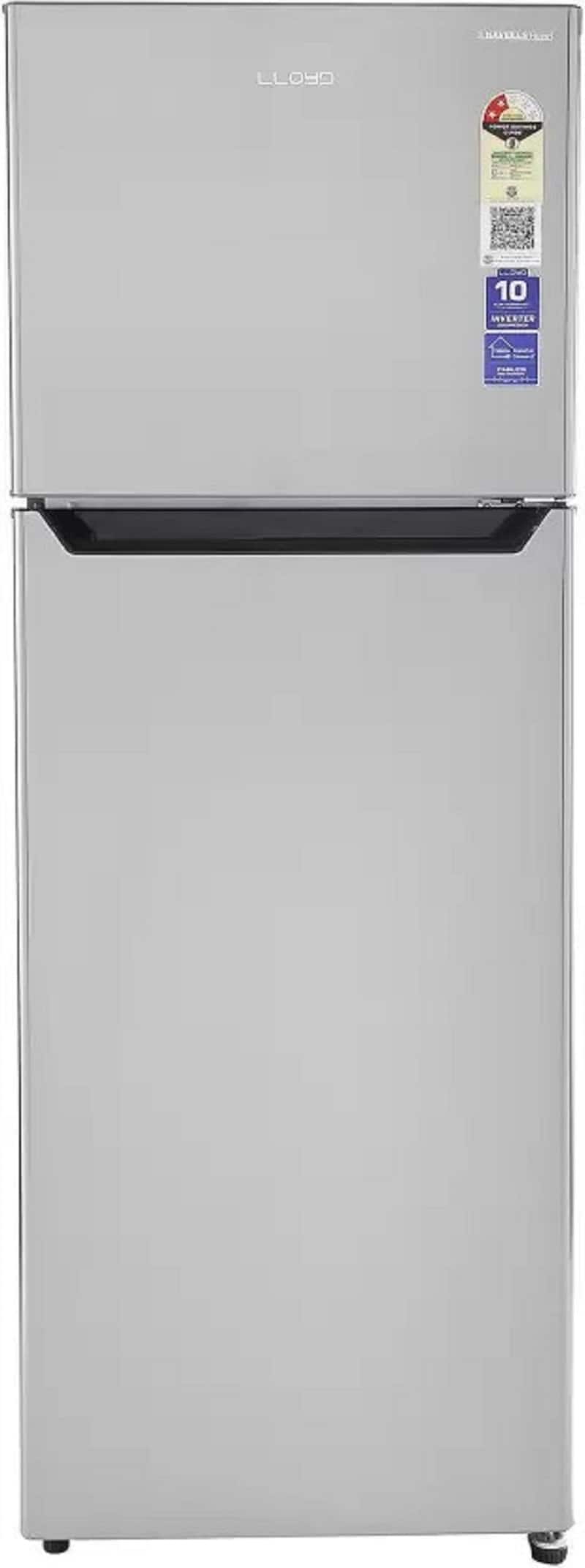 Lloyd 310 L Frost Free Double Door 2 Star Refrigerator (GLFF342AC1GC ...