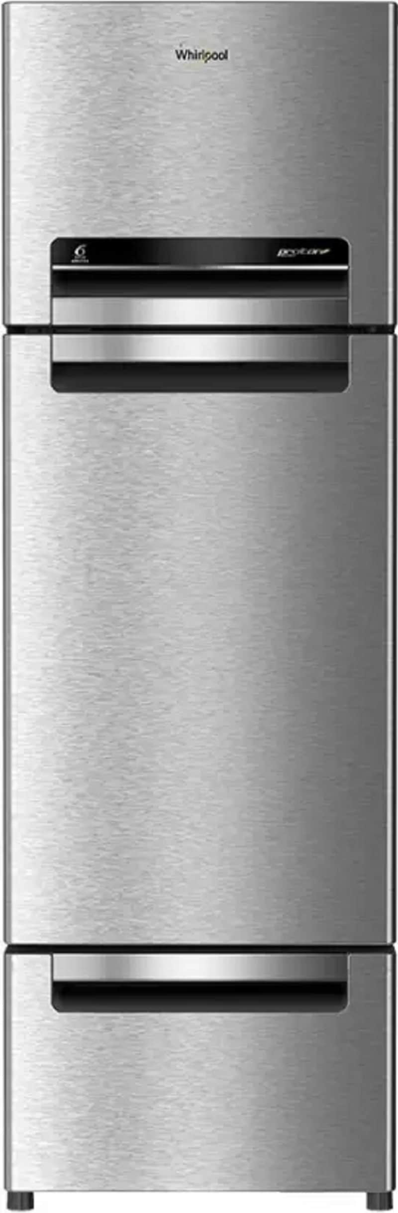 Whirlpool 210 L Frost Free Triple Door Refrigerator (FP 263D PROTTON ...