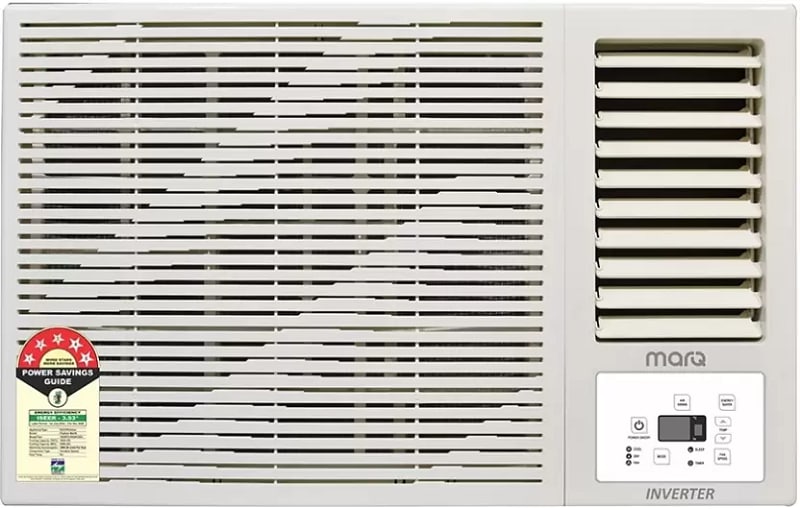 MarQ by Flipkart 1.5 Ton 5 Star Inverter Window AC (155IEP24WQW) at ...