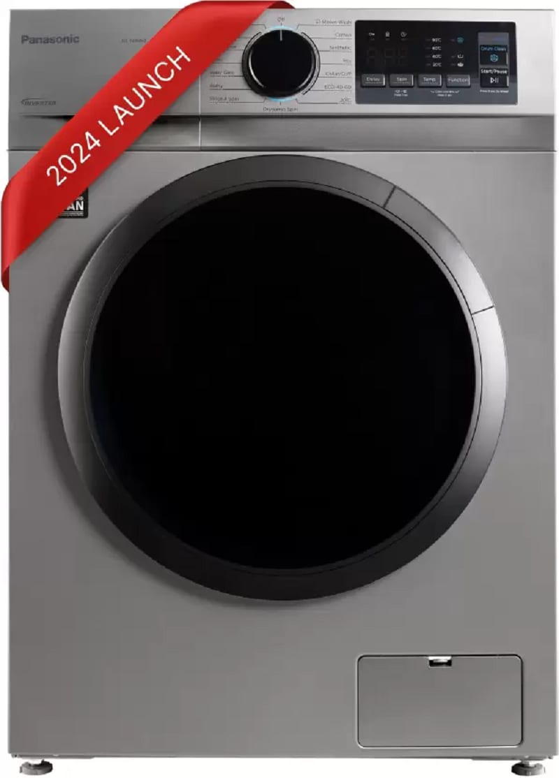 Panasonic 8 kg Fully Automatic Front Load Washing Machine (NA-148MH2L01 ...