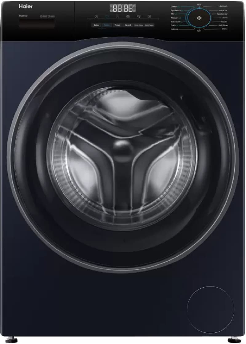 Haier 8 kg Fully Automatic Front Load Washing Machine (HW80-IM12929EBK ...