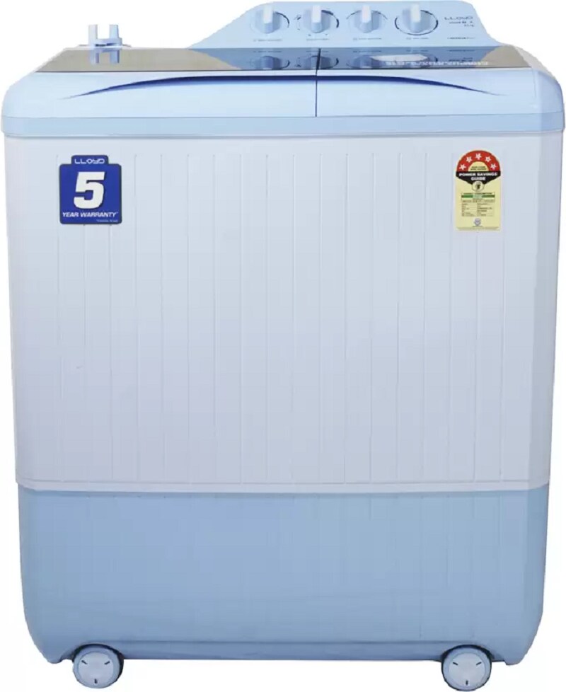 Lloyd 8.5 kg Semi Automatic Top Load Washing Machine (GLWMS85APBEX ...