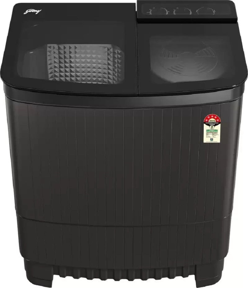 Godrej 8.5 kg Semi Automatic Top Load Washing Machine (WSEDGE ULTS 85 5 ...
