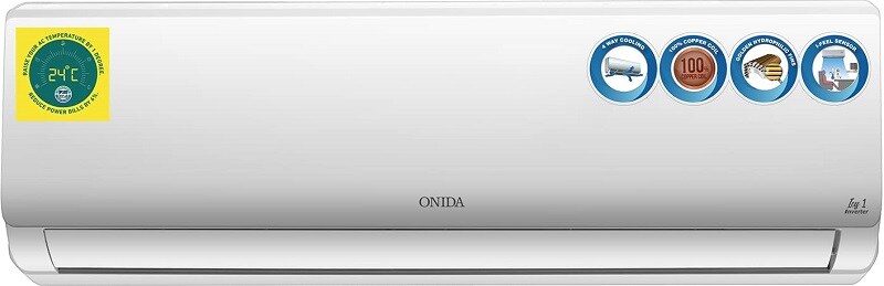 Onida 1.5 Ton 3 Star Inverter Split AC (IR183ICY1) at Lowest Price in ...